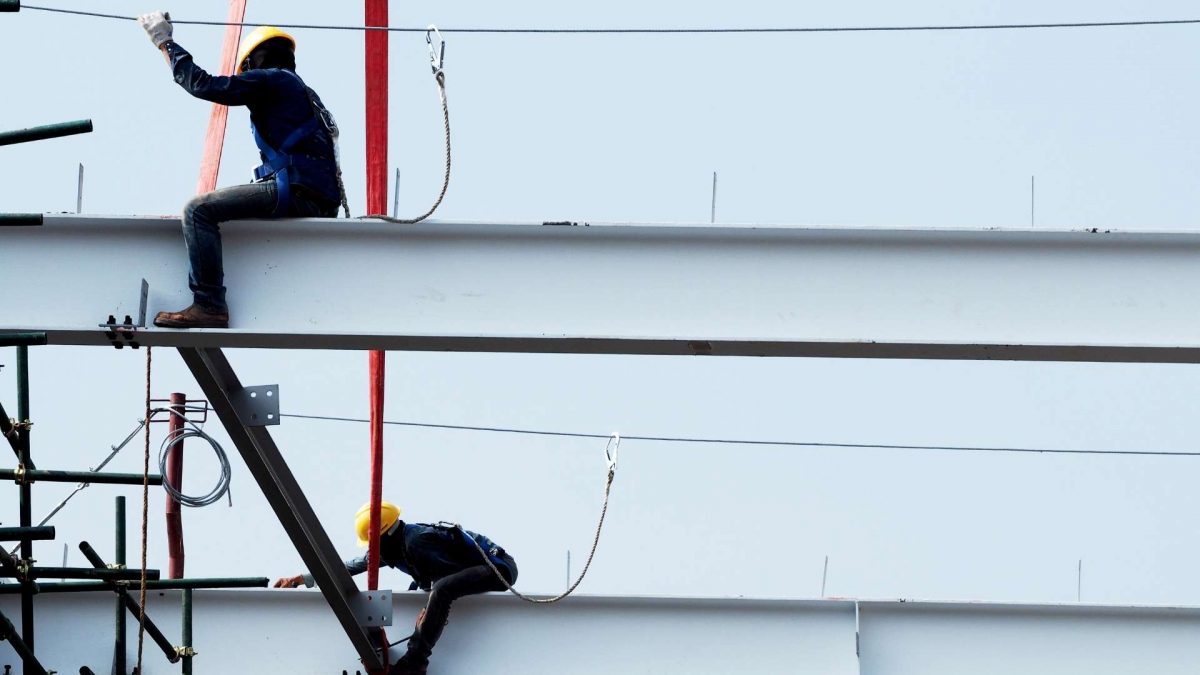 Keeping safe whilst working at height - Optimum Safety